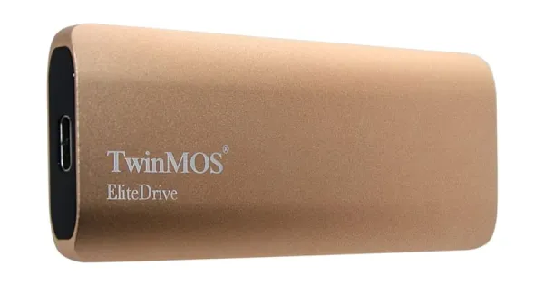 Twinmos EliteDrive 1TB USB 3.2 Gen 2 Type-C Rose Gold Portable SSD ...
